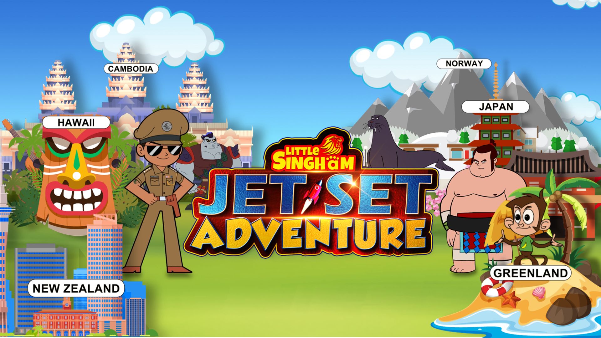 Watch little-singham-jet-set-adventure only on Watcho